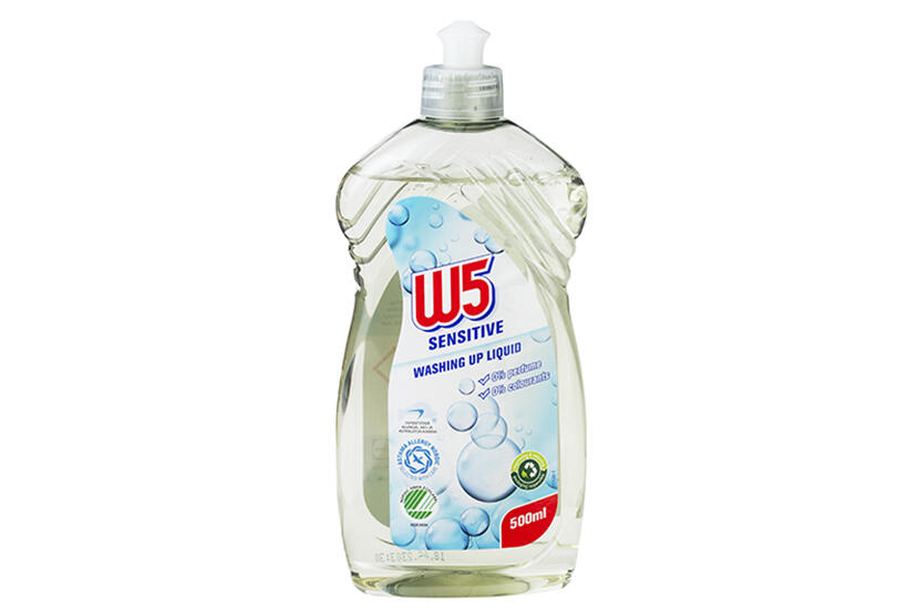 Test: W5 Sensitive washing up liquid | Forbrugerrådet Tænk