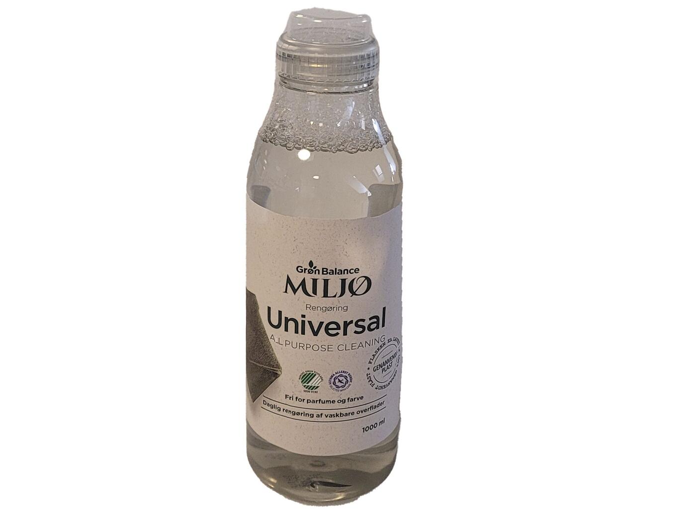 Test: Grøn Balance Universal All purpose cleaning | Forbrugerrådet Tænk